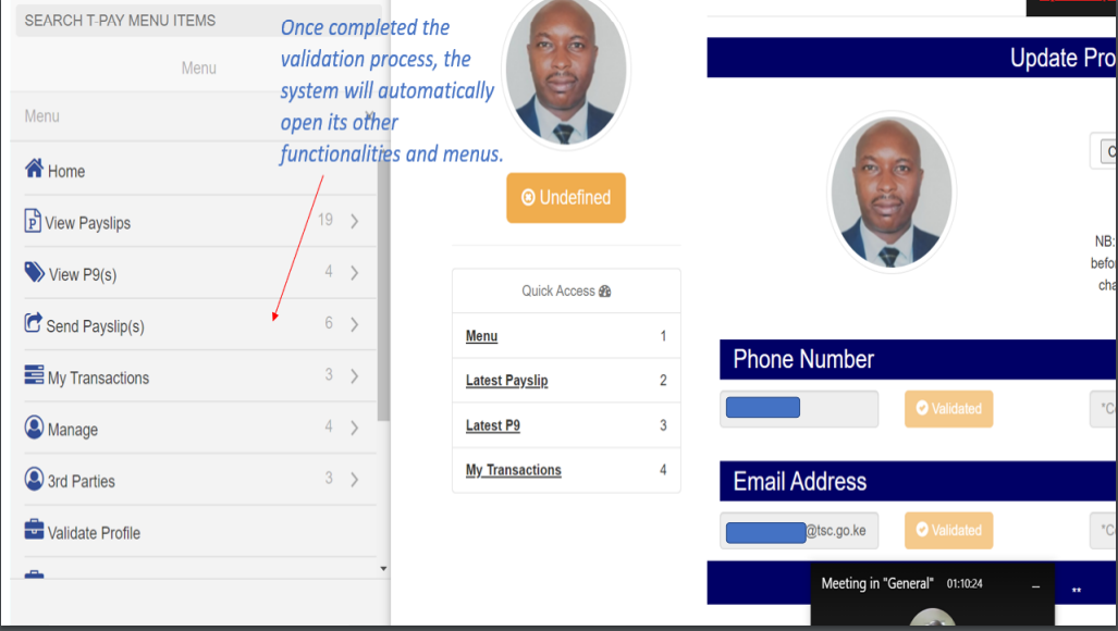 TSC Guide On TPAY Portal Profile Validation For Teachers