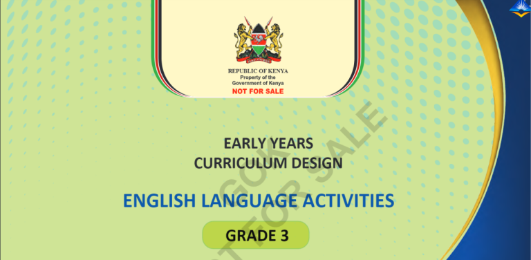 Grade 1, 2 And 3 Revised 2022 Curriculum Designs English, Kiswahili ...